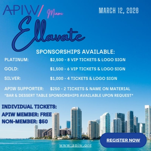 APIW Miami signature Ellavate event - iNLIP
